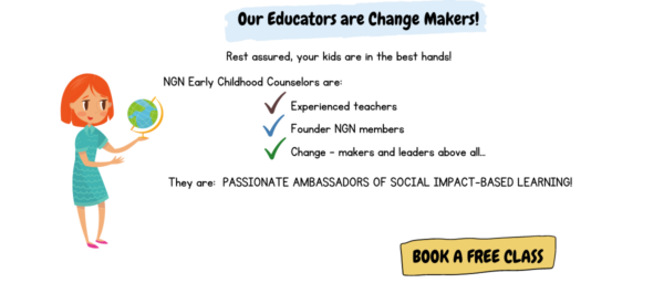 NGN Learning | Think Big Act Bold | Online Social Impact-Based Learning Platform For Kids