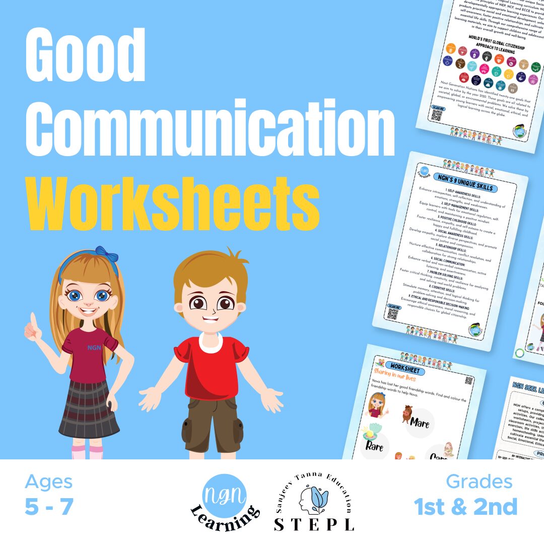 Good Communication Worksheets - NGN Learning