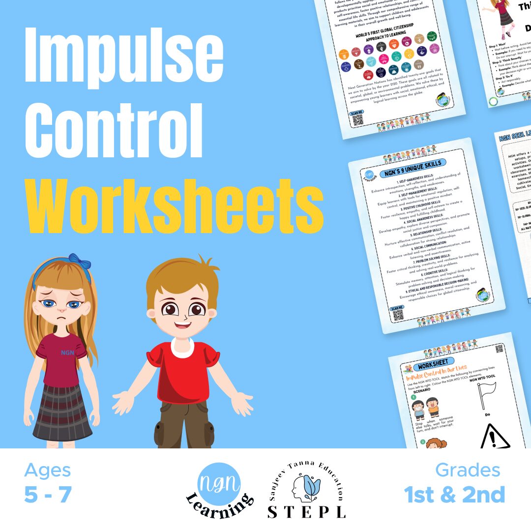 Impulse Control Worksheets - NGN Learning